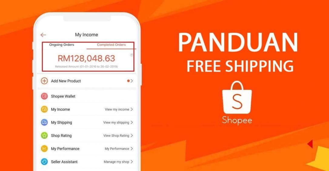 Cara Seller Berikan Free Shipping Untuk Buyer Di Shopee | Nadz.my