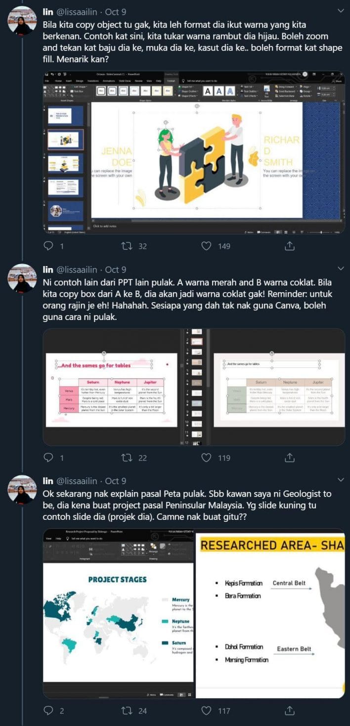 Cara Buat Slide Presentation Nampak Lawa, Sesuai Untuk Pelajar