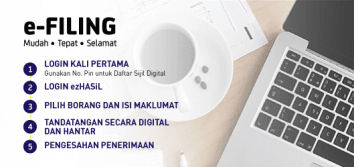 Cara Isi e-Filling Borang Cukai Pendapatan (e-BE)