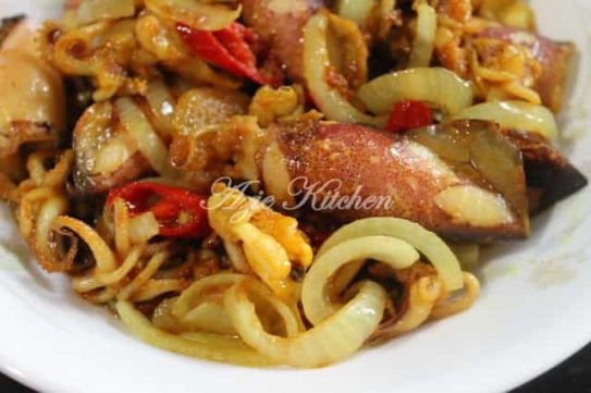 Koleksi Resepi Sotong Masakan Yang Mudah Dan Sedap