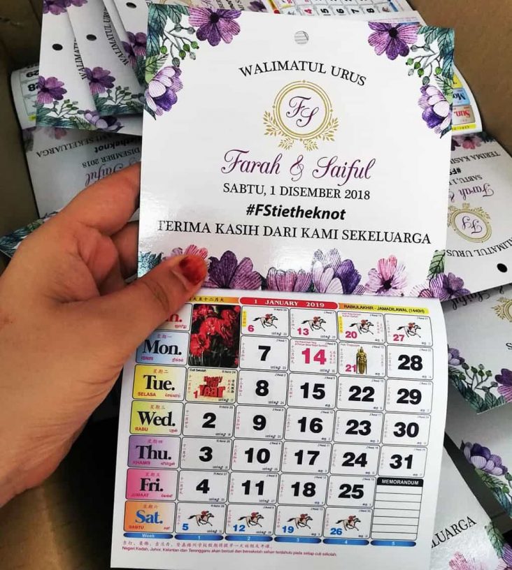 Koleksi Idea Doorgift Kahwin 2021 Cantik, Murah dan Mudah