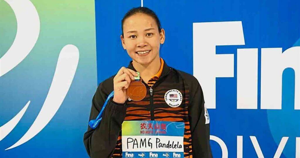 Biodata Pandelela Rinong, Atlet Sukan Terjun