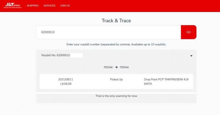 JNT Track: Cara Track JNT Express Lokasi Barang Anda